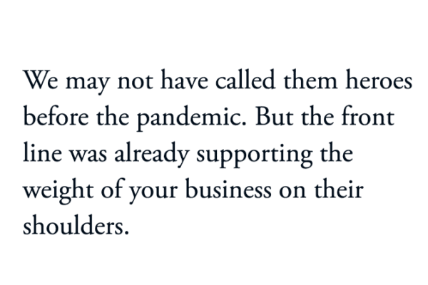 To overcome business disruption, take a front-line-first approach ...