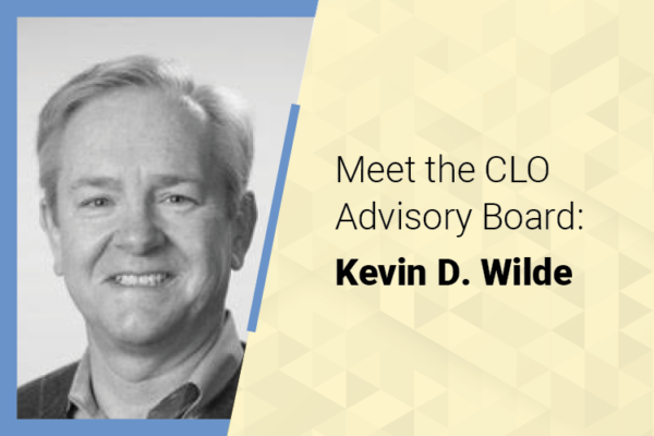 Meet the CLO Advisory Board: Kevin Wilde – Chief Learning Officer