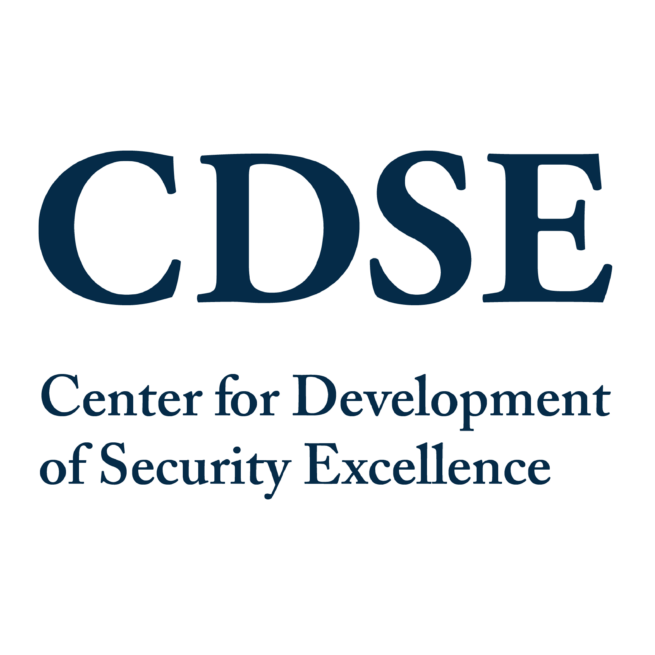 Center for Development of Security Excellence, Defense ...